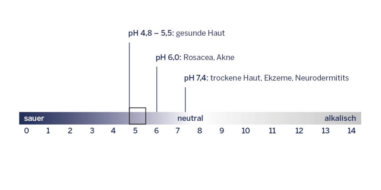 pH-Wert der Haut – Warum gesunde Haut leicht sauer ist