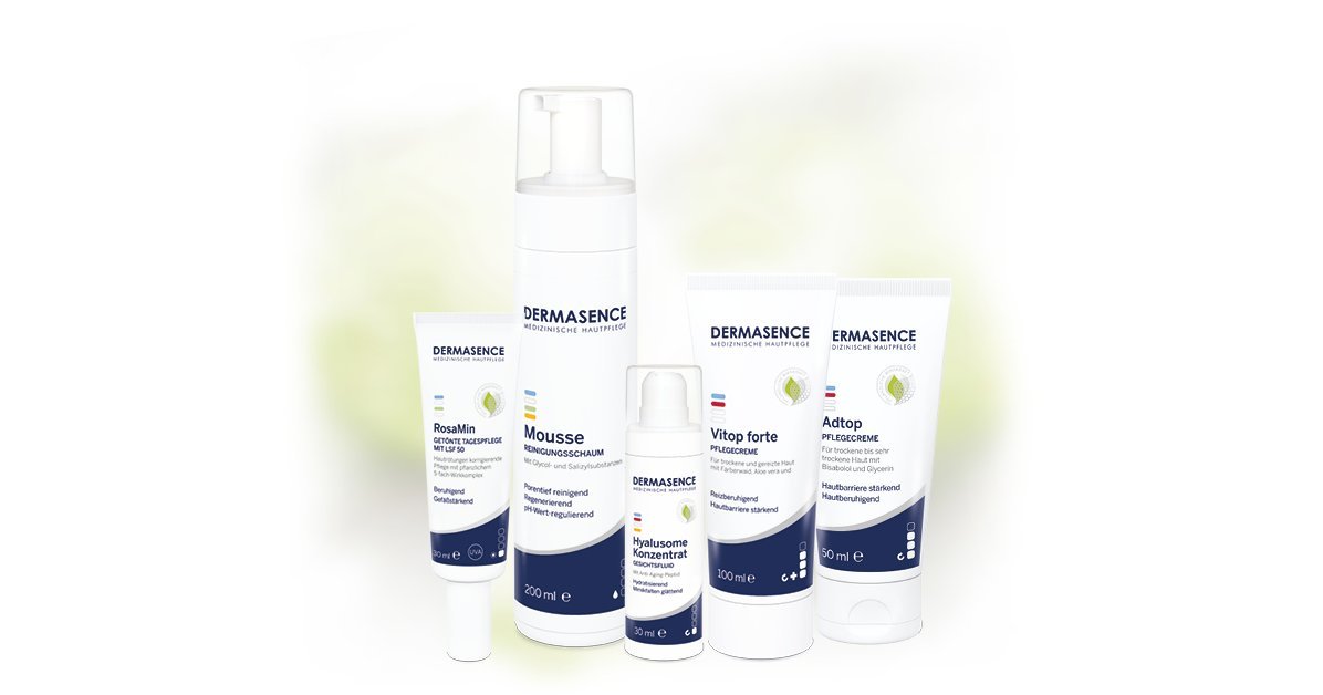 DERMASENCE Produkte für die tägliche Hautpflege